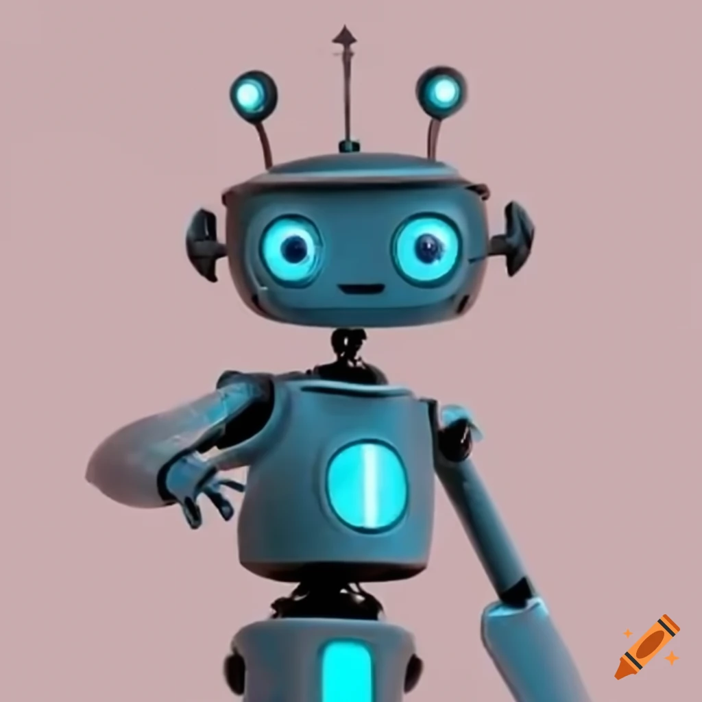 Illustration of a bot on Craiyon