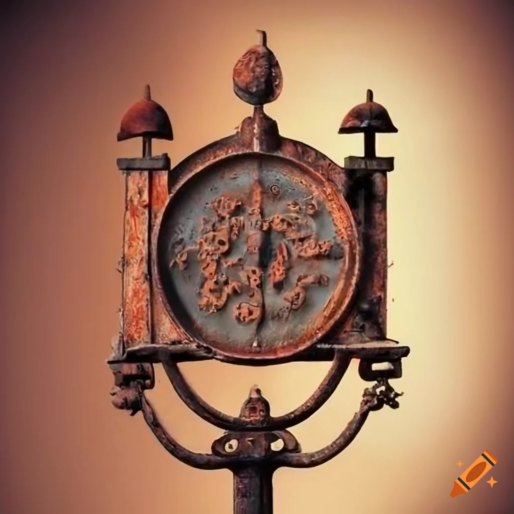 Vintage iron bank signs on Craiyon