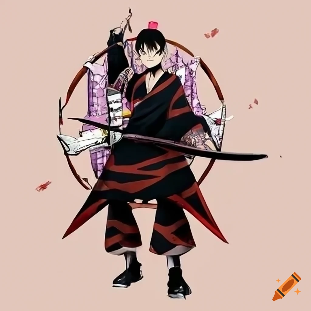 Black star soul eater wearing traditional shaolin clothes with tokyo ...
