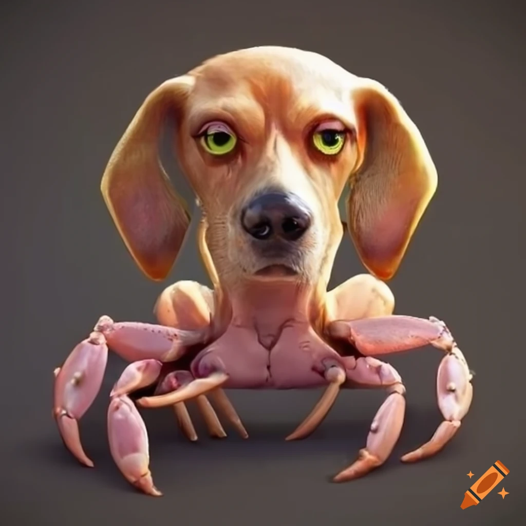 A stunning hybrid of human and canine forms, intricately rendered on ...