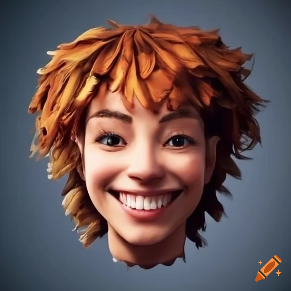 Smiling person on Craiyon