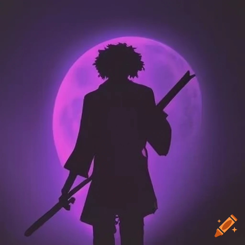 Anime style human with neon swords in a plains background on Craiyon