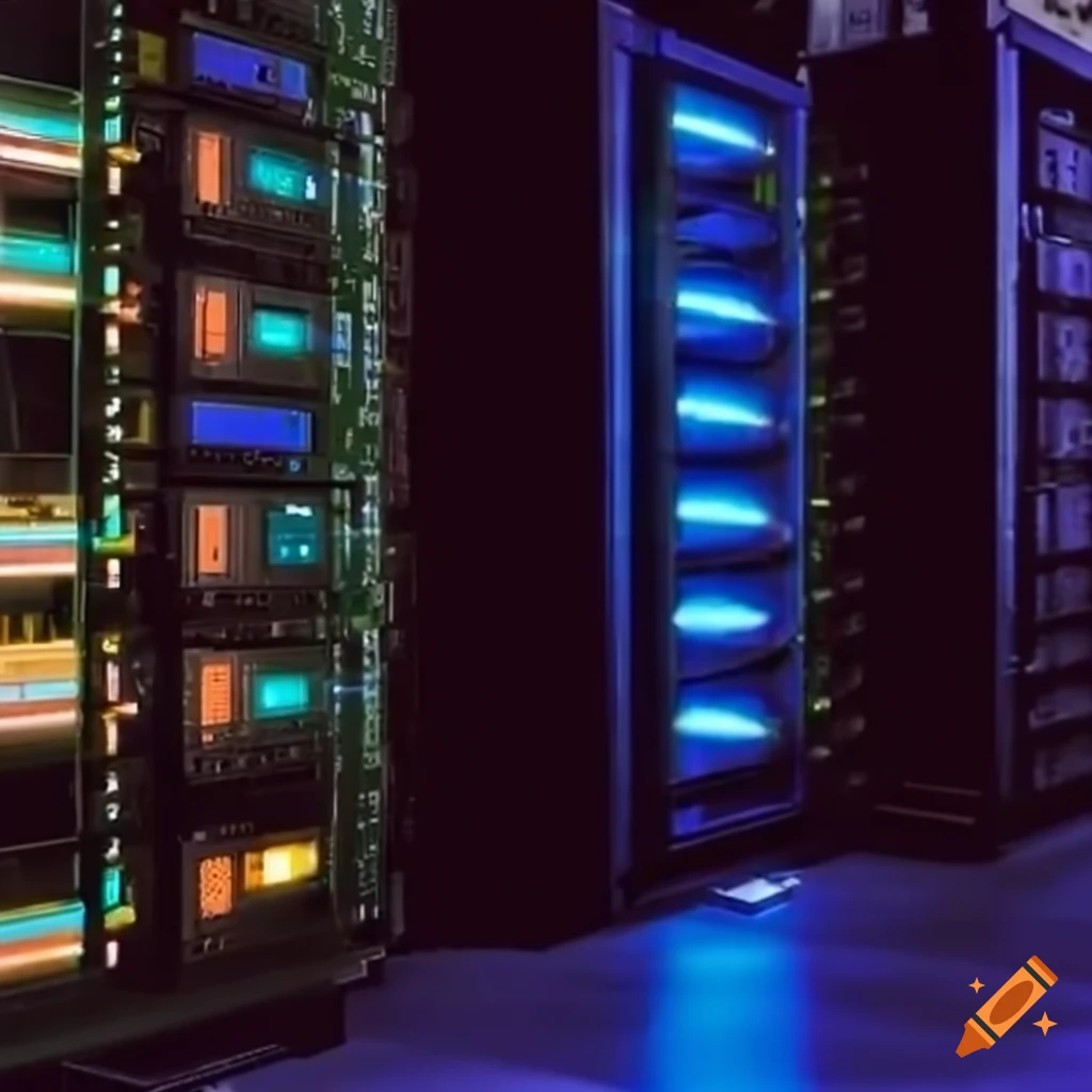 Advertisement posts for servers on Craiyon