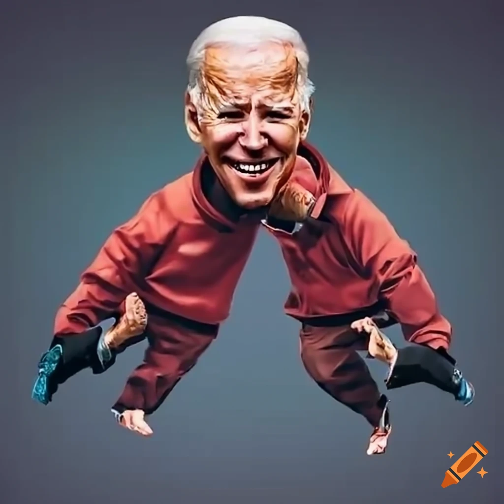 Joe biden dressed as a boxer on Craiyon