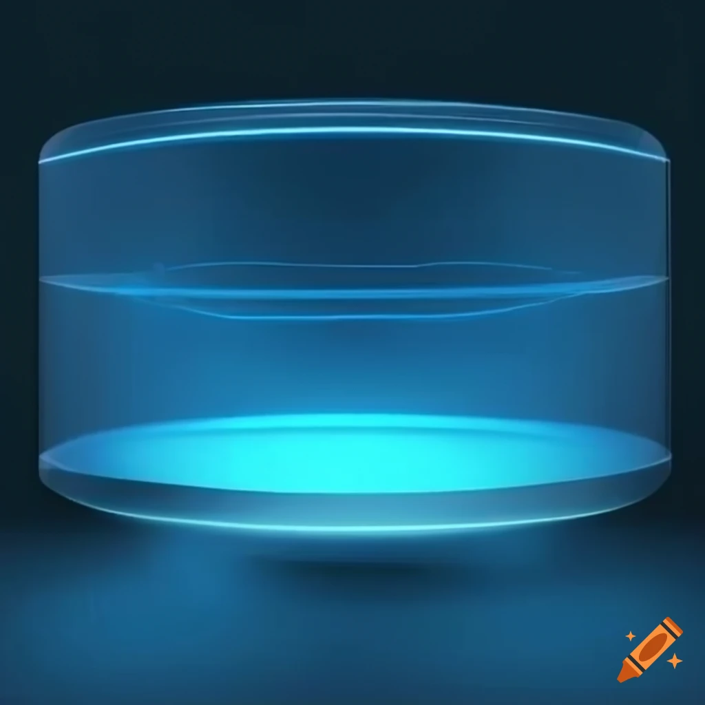 Green hologram screen in cgi rendering on Craiyon