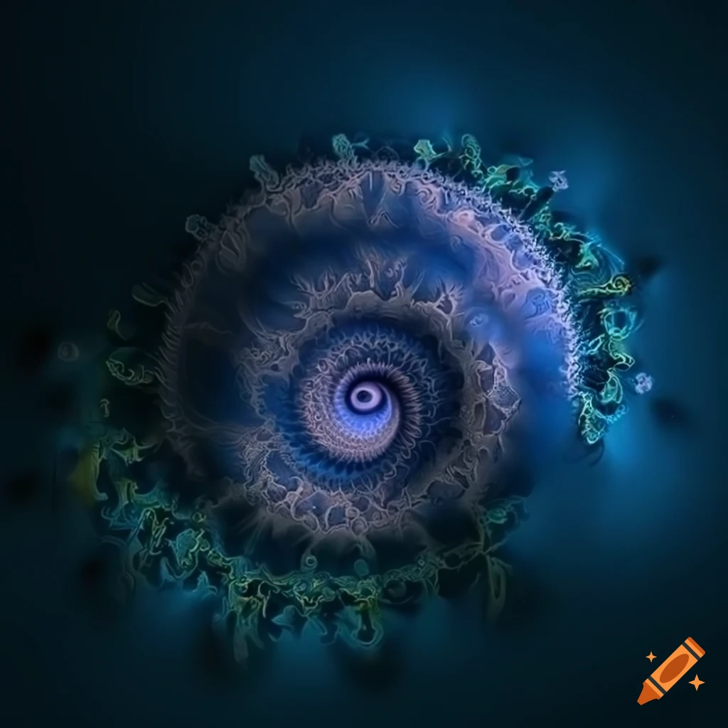 Fractal representation of snorlax on Craiyon