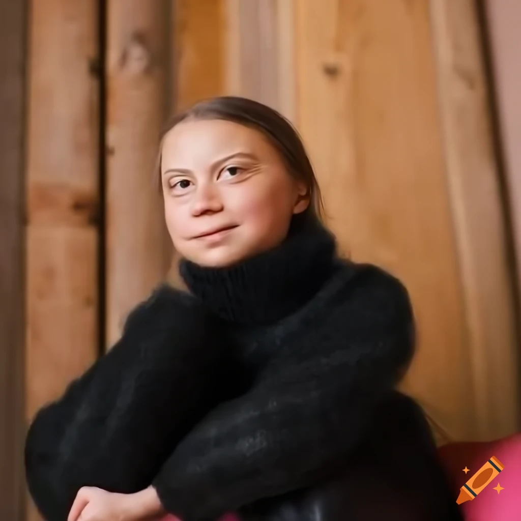 Portrait Of A Young Woman Sitting On A Sofa In A Barn On Craiyon