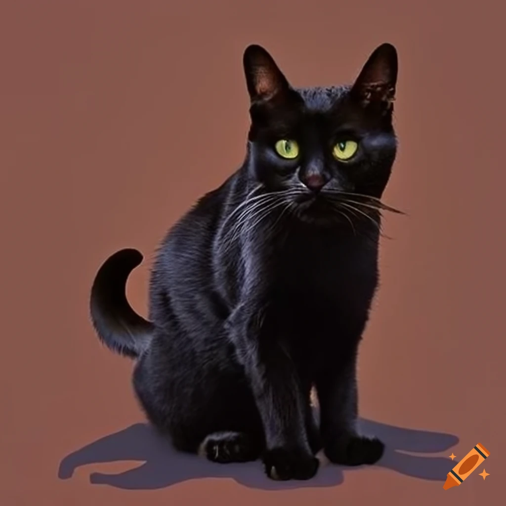 Black cat dancing bachata on Craiyon