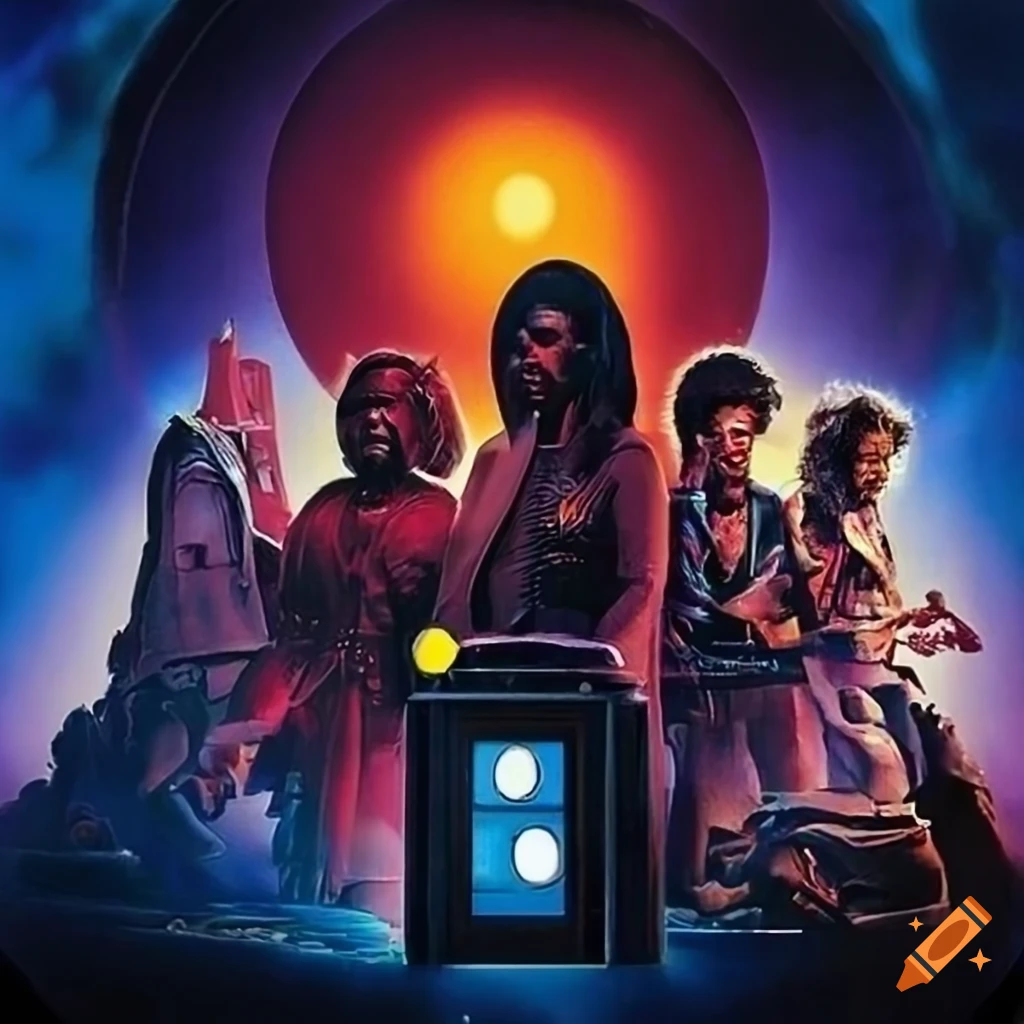 Poster for 'black doctor who' movie on Craiyon