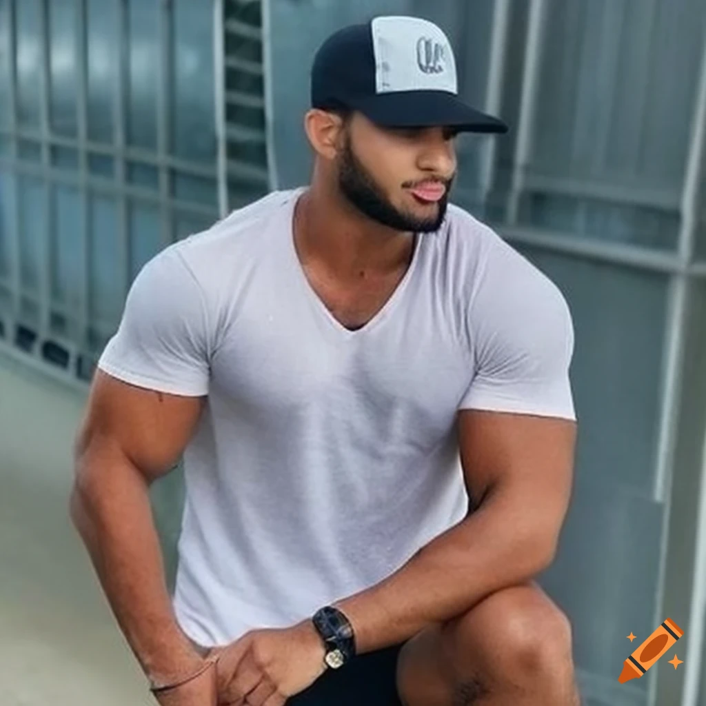 Stylish man wearing a cap