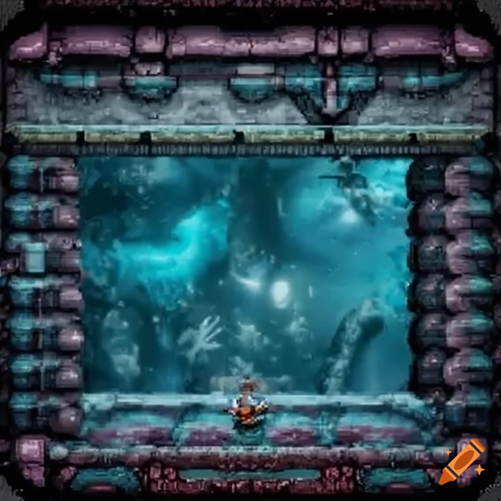 Bubble-themed tiles for a platform game on Craiyon