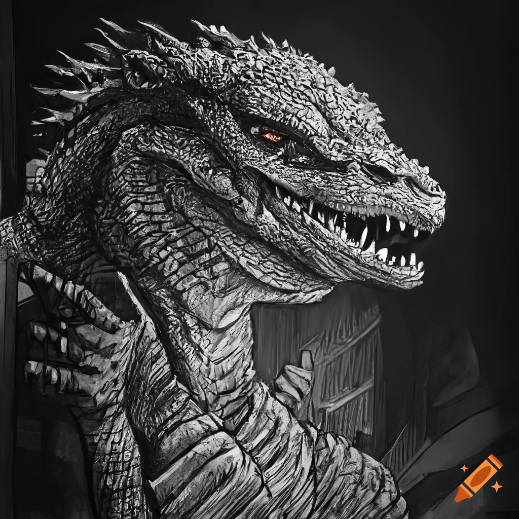 Retro computer dinosaur on Craiyon