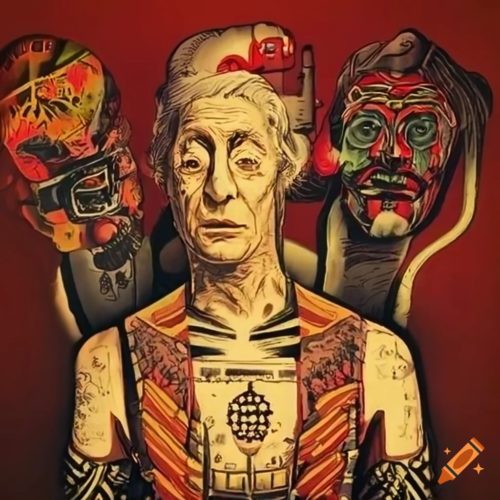 Doctor Who vintage propaganda poster on Craiyon