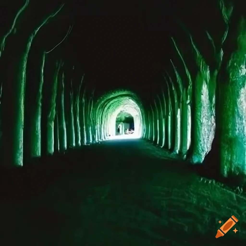 Image of eerie underground passageways