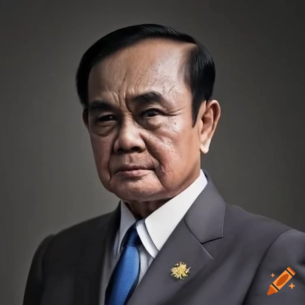 Image of prayut chan-o-cha, a retired thai politician on Craiyon