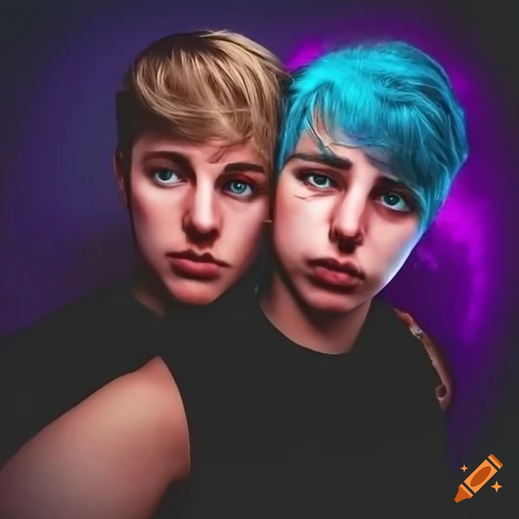 Image of sam and colby on Craiyon
