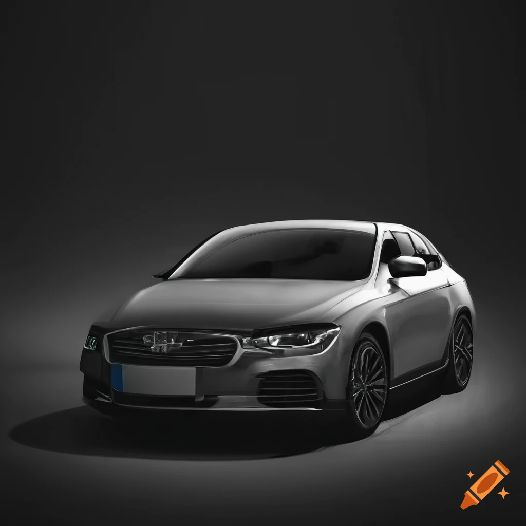 Elegant sedan car on Craiyon