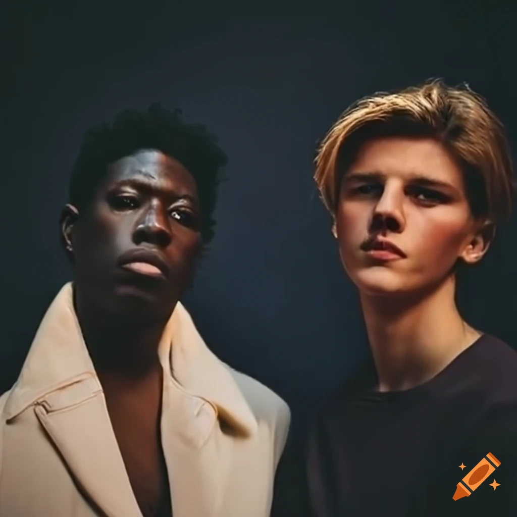 Moses sumney and ruel performing together on Craiyon