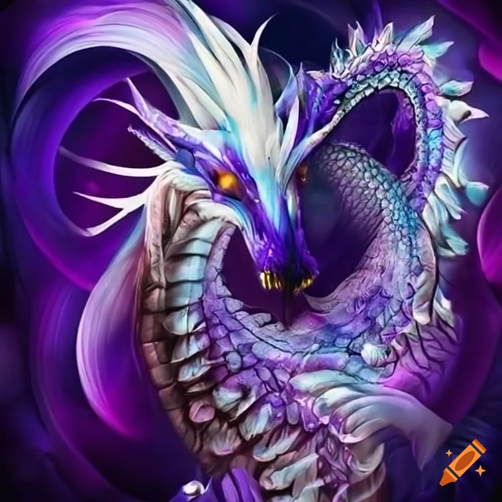 Creature known as the bakunawa - a colossal serpent with dragon ears ...