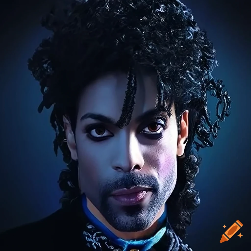 4K portrait of Prince showcasing his iconic style and personality on ...