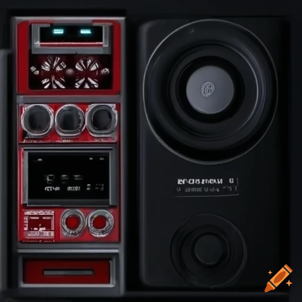 Artwork of hal 9000 on Craiyon