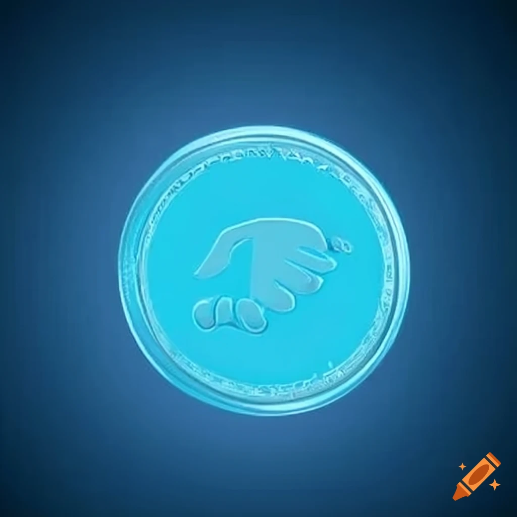 Coin transaction with hand and palm on Craiyon