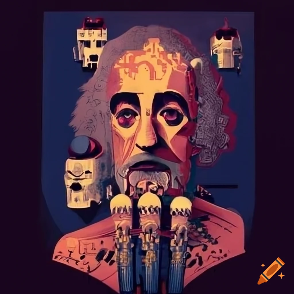 Vintage Doctor Who propaganda poster on Craiyon