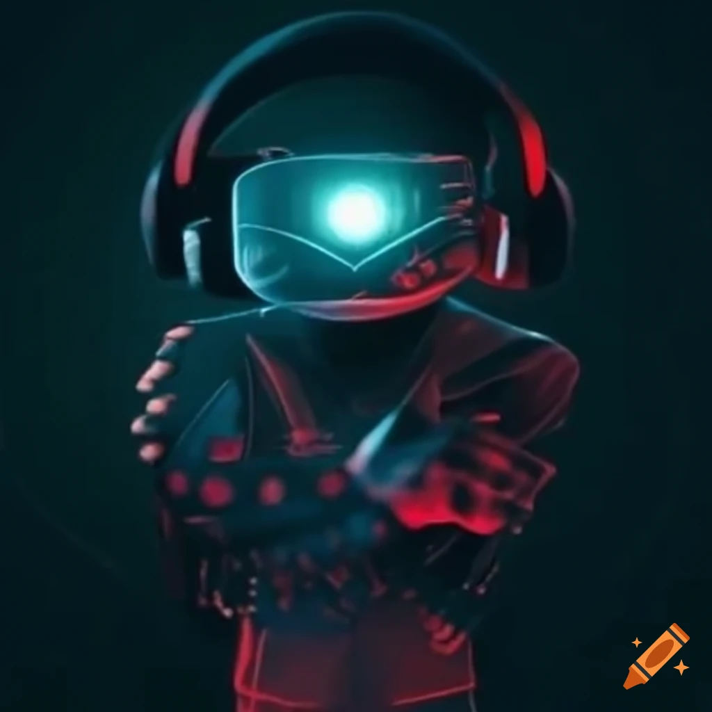 Image Of A Ninja Programmer Writing Code
