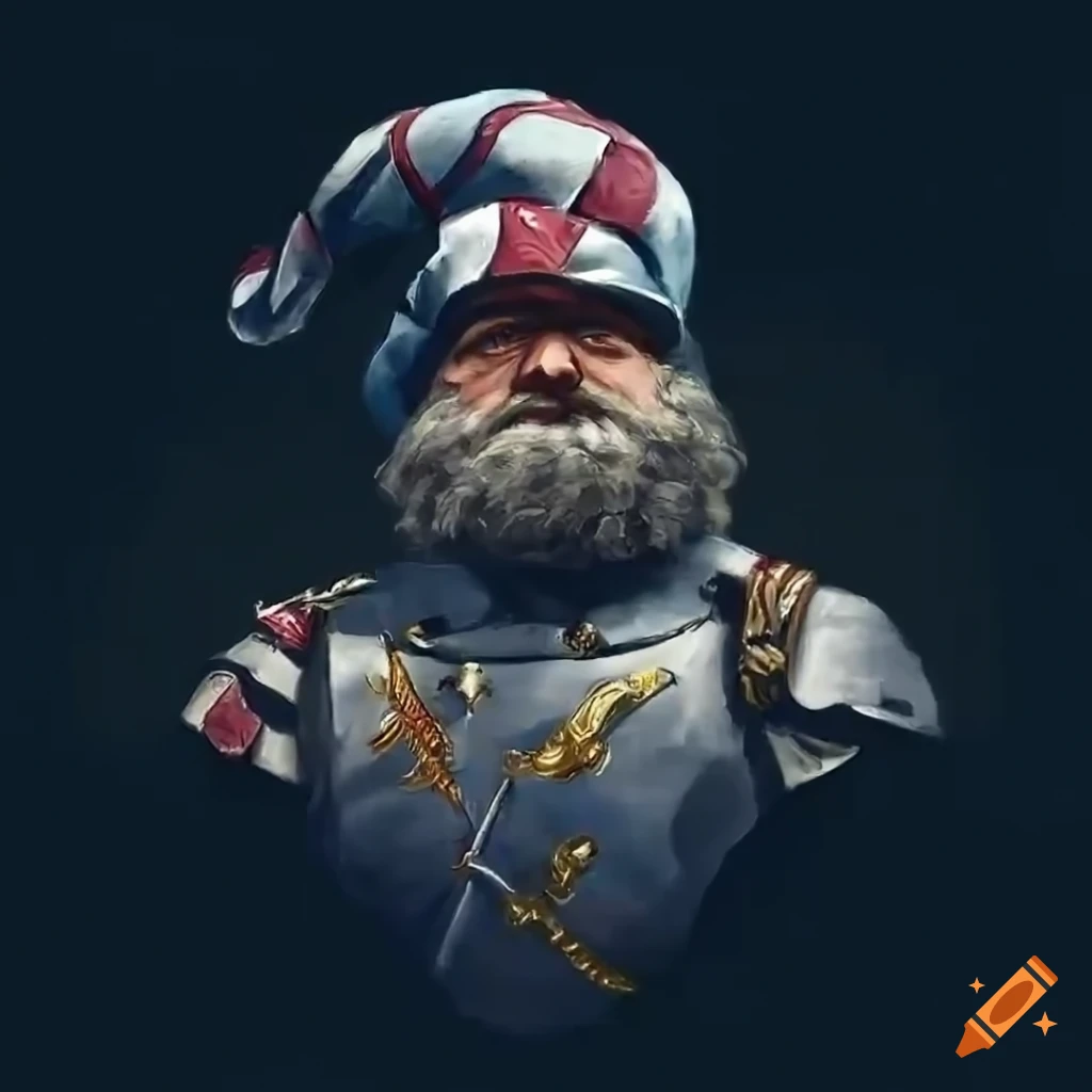 Landsknecht army marching to battle painting on Craiyon