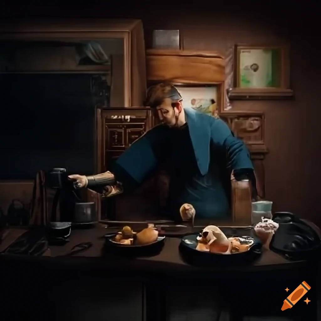 User interface of in-game menus on Craiyon