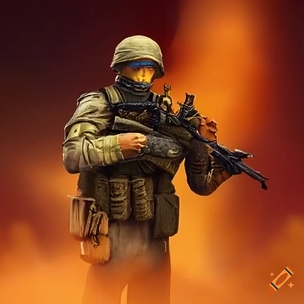 Cs2 diorama sculpture