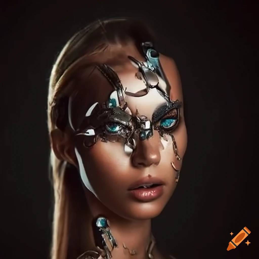 Cyborg concept on Craiyon