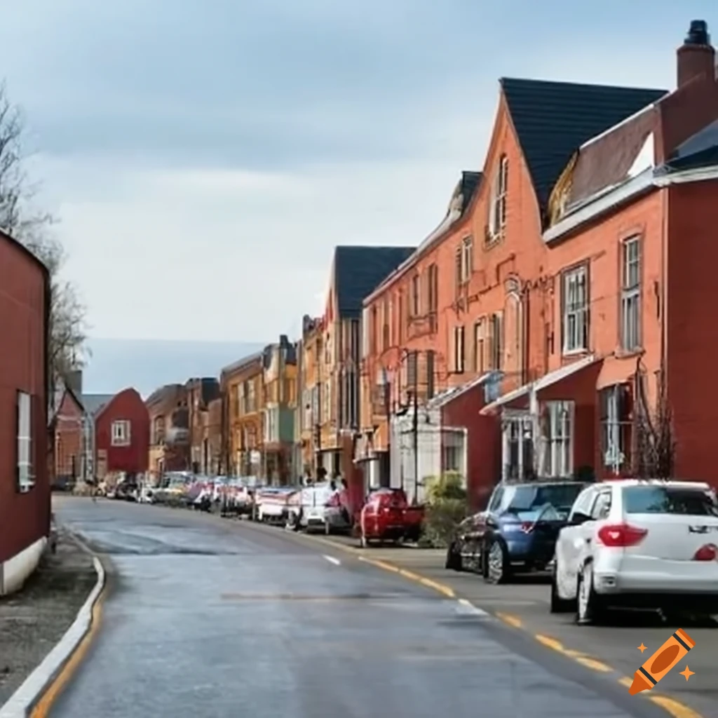 Image depicting bustling communities on Craiyon
