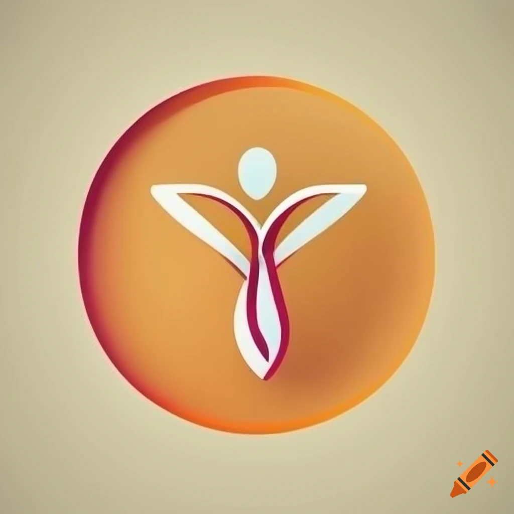 Simple health logo design on Craiyon