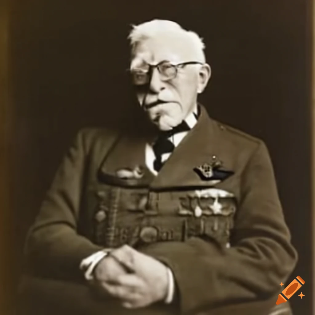 Colonel sanders fighting in world war 1