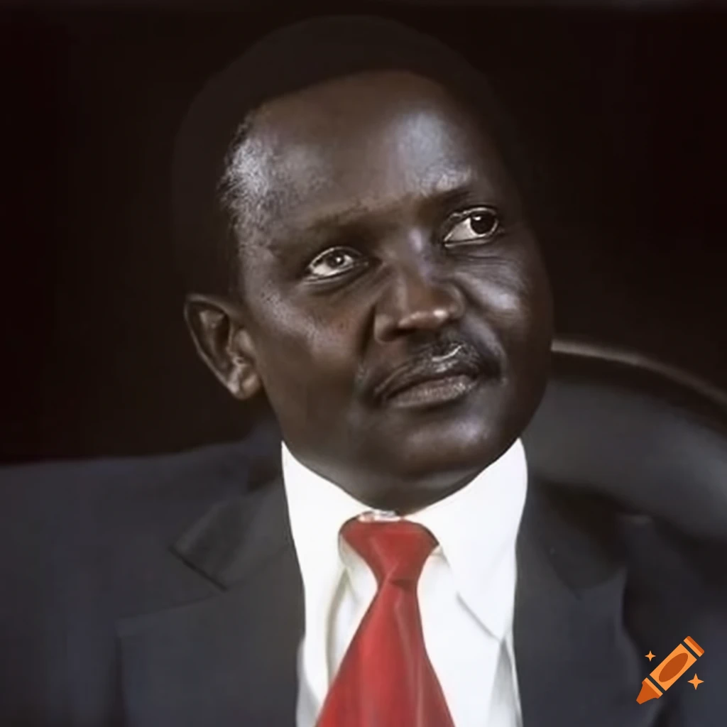 Portrait of william ruto, kenyan politician on Craiyon