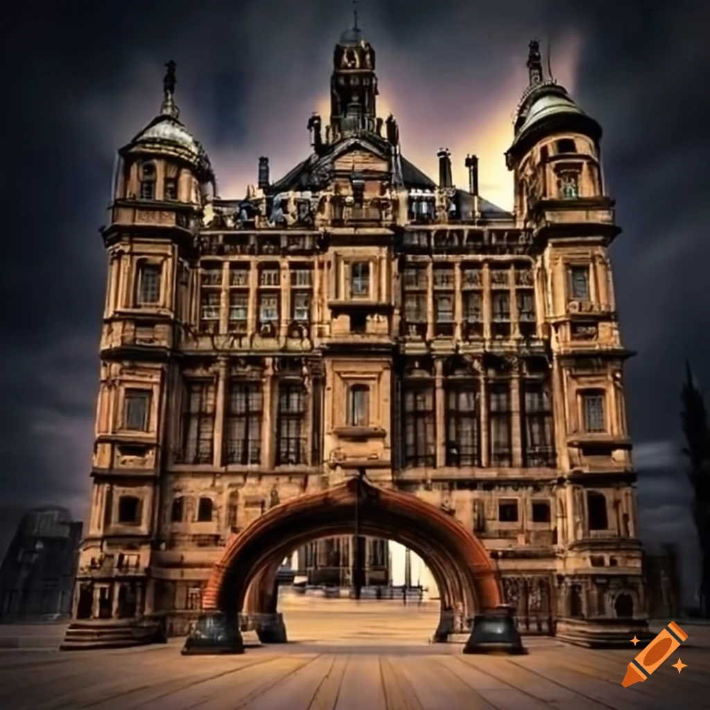 Historical building in antwerp on Craiyon