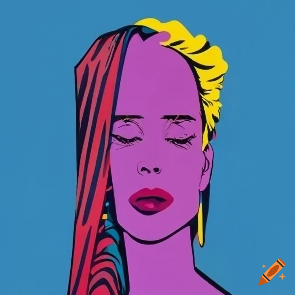 Pop Art Collage Inspired By Roy Lichtenstein On Craiyon