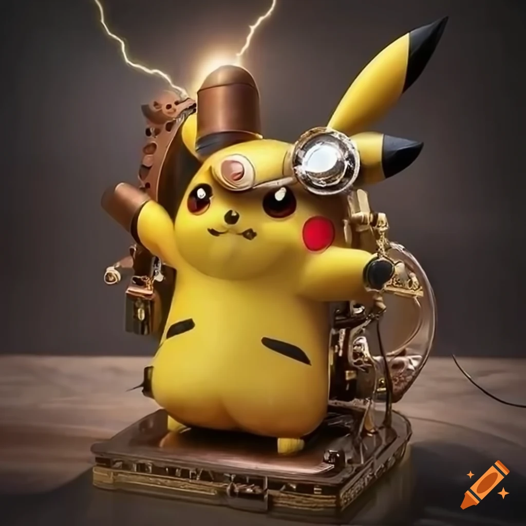 Pikachu phone case on Craiyon