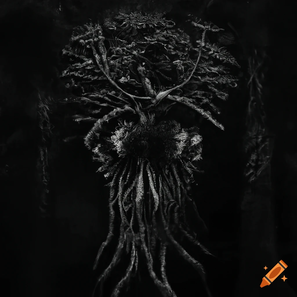 Black and white illustration of sappho the poetic warrior on Craiyon