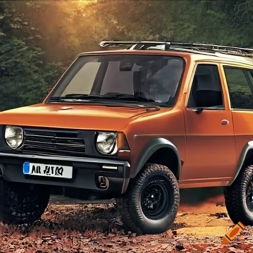 Classic opel 4x4 awd offroad vehicle