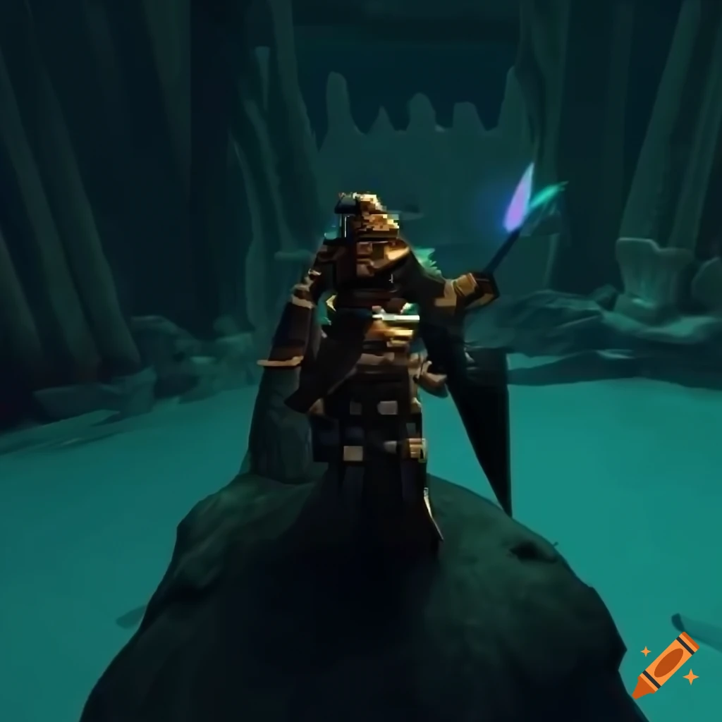 Screenshot of a mod-infused multiplayer adventure game