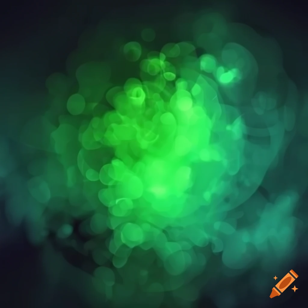 Sleek Black And Green Design With Exploding Particles On Craiyon