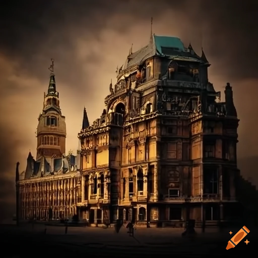 Historical building in antwerp on Craiyon