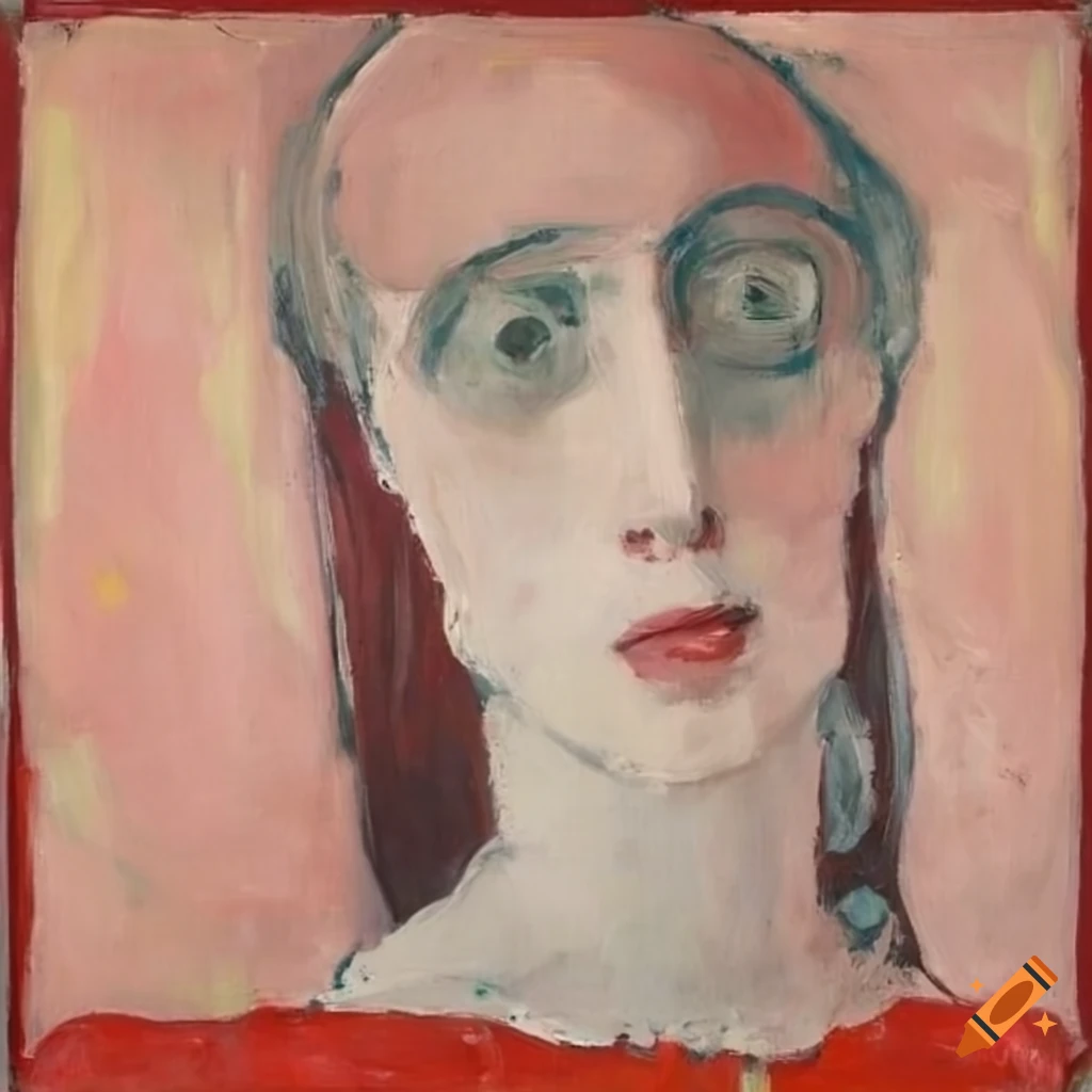 Portrait paintings of women with distinct expressions on Craiyon