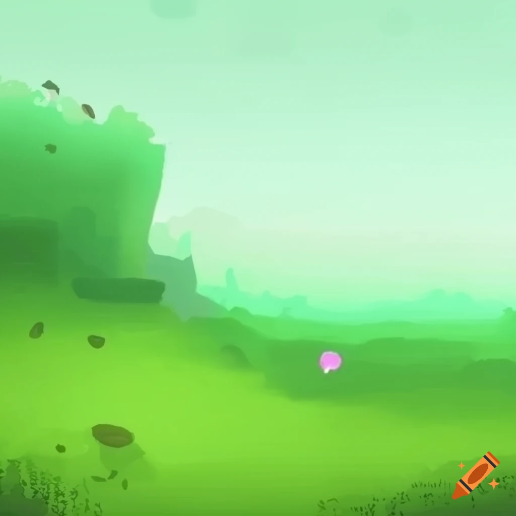 2d grass for sidescrolling game on Craiyon