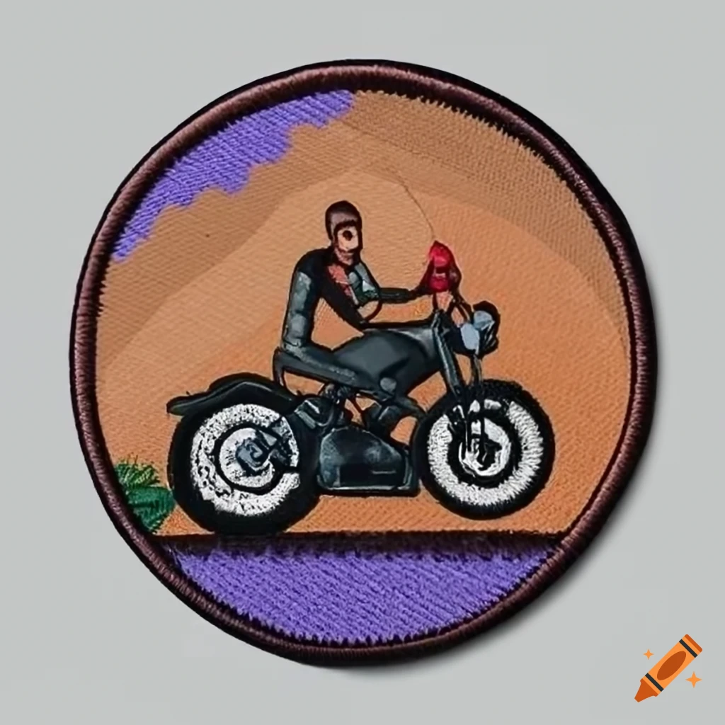 Motorcycle patch design