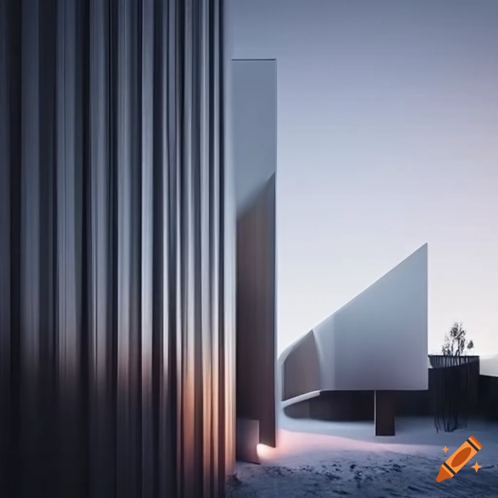 Unreal architecture on Craiyon