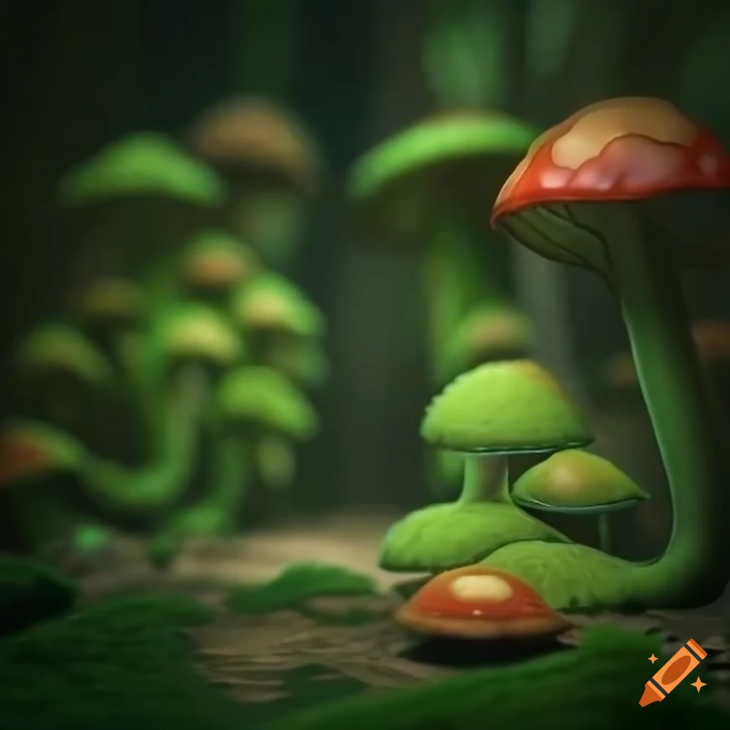 High contrast 2d game layout with organic plant and moss elements on ...