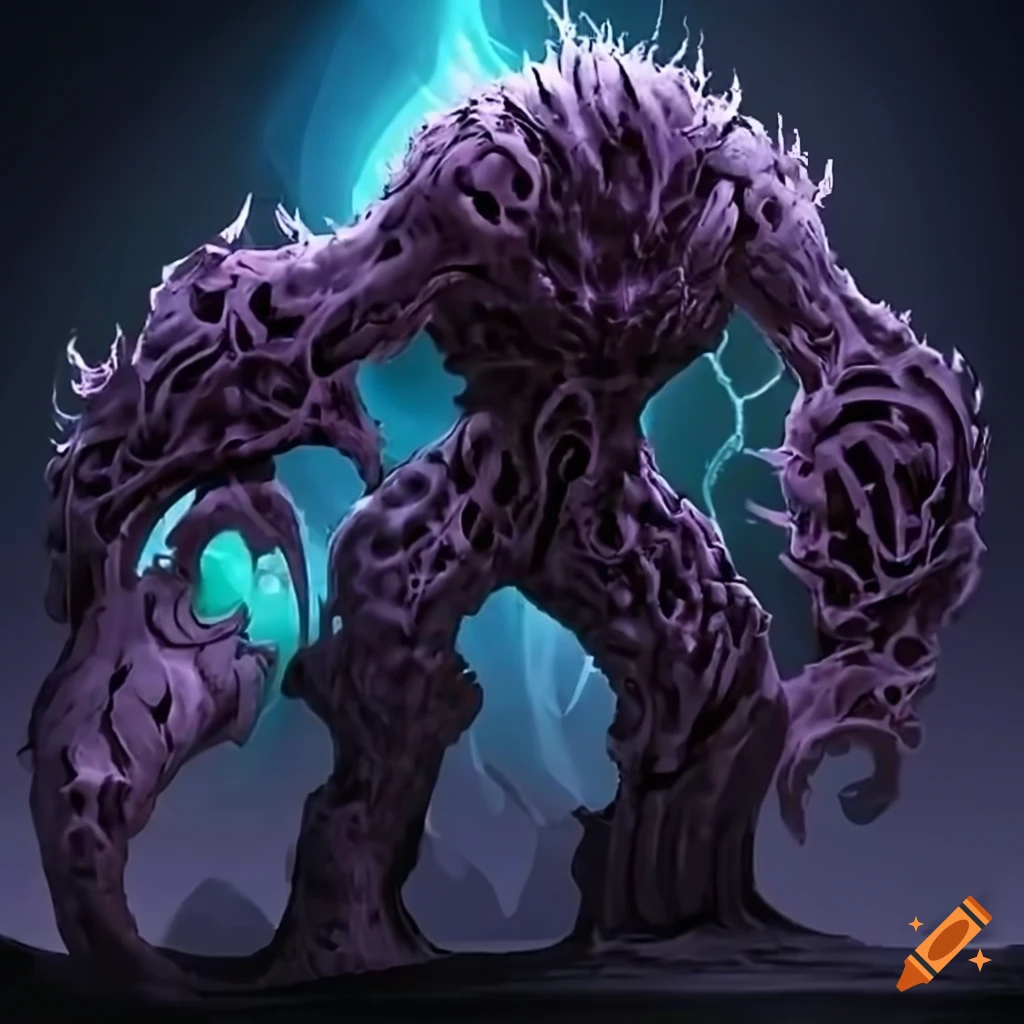 Image of a darkness elemental